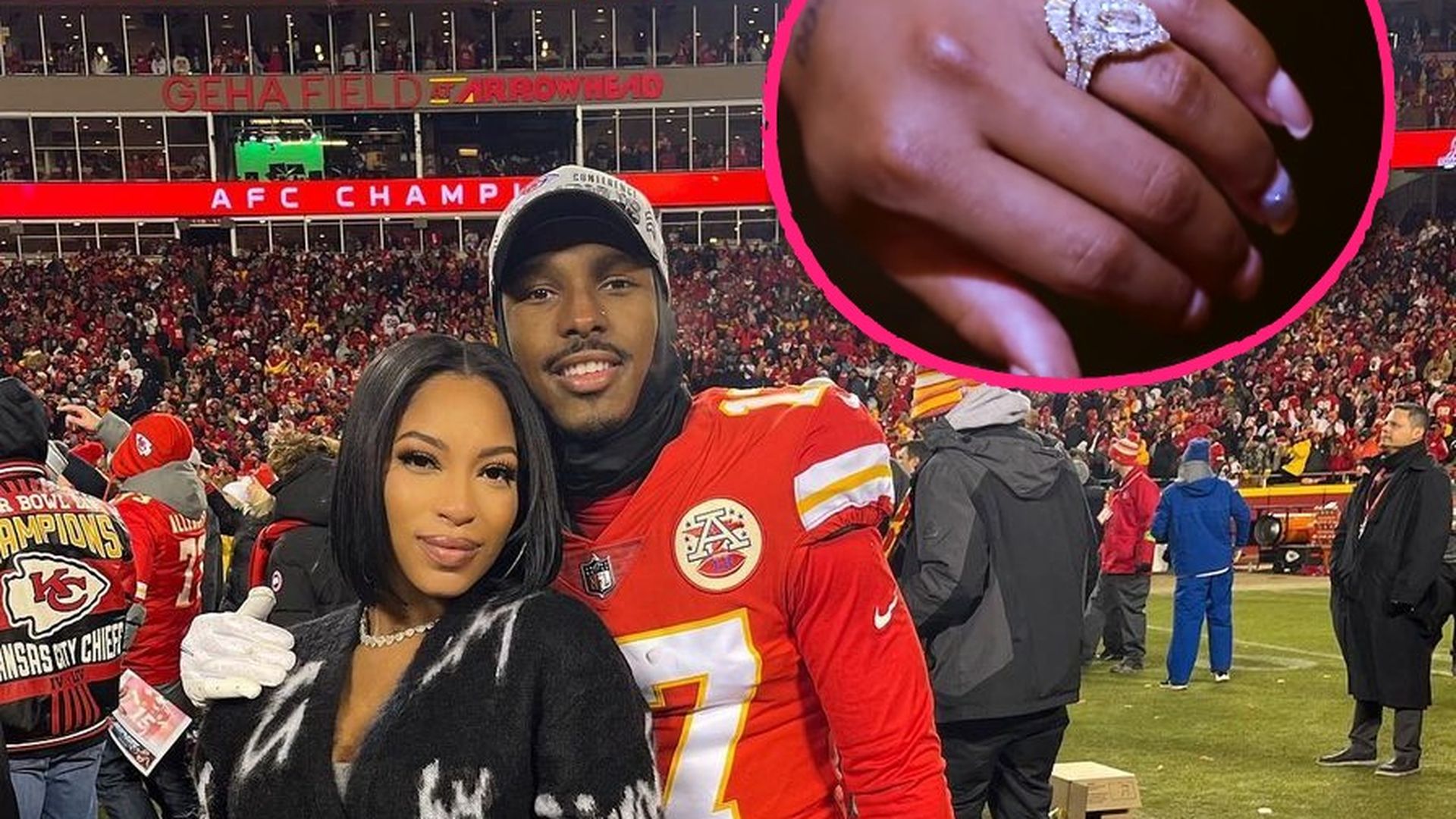 Mecole Hardman Jr. und seine Chariah Gordon sind verlobt!