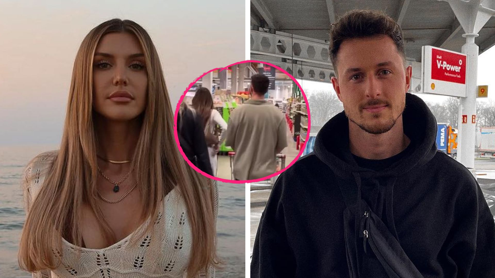 Premiere! Gerda Lewis und Jannik zeigen sich beim Einkaufen