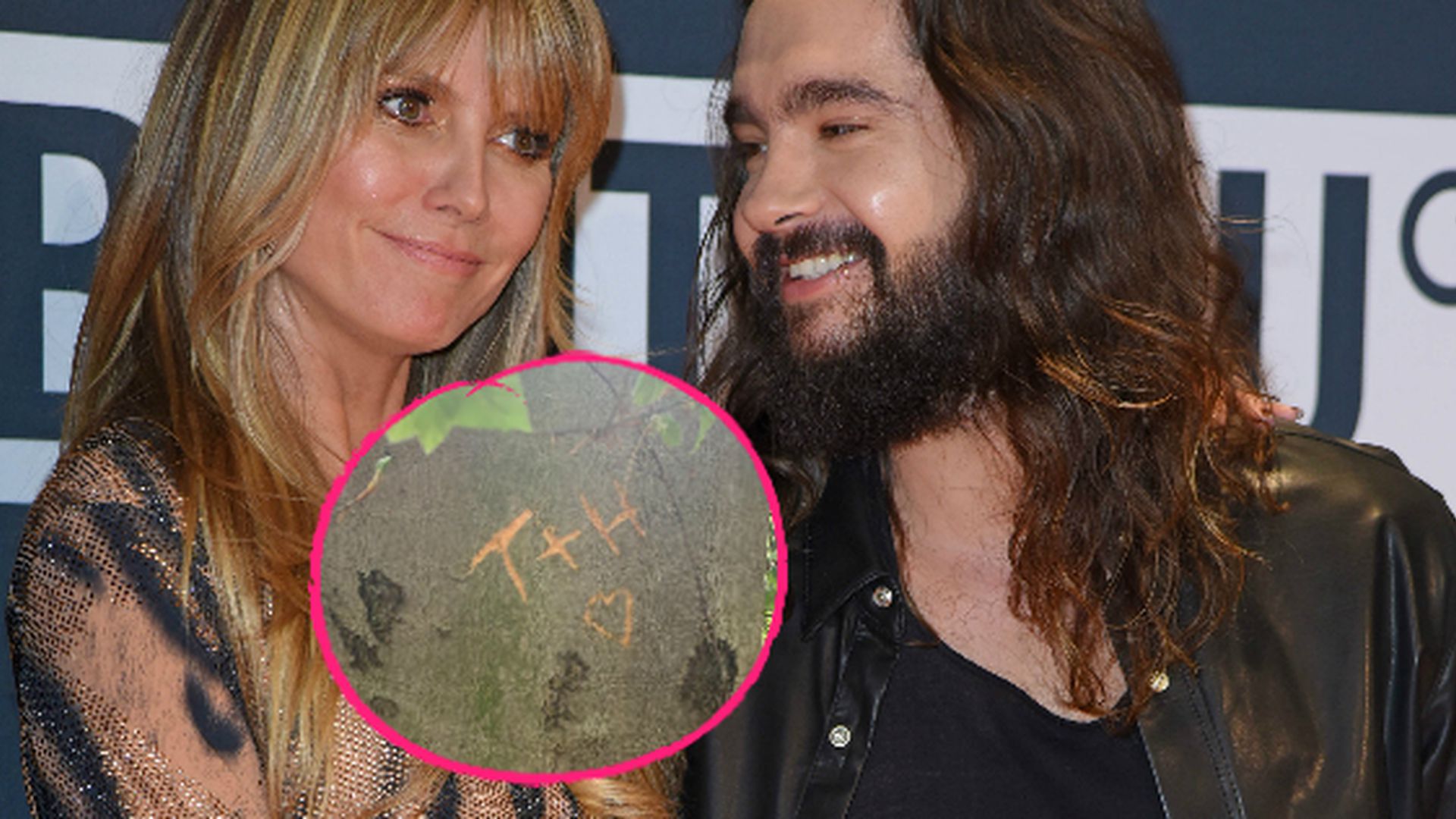 Für die Ewigkeit: Tom ritzt seine & Heidis Initialen in Baum ...