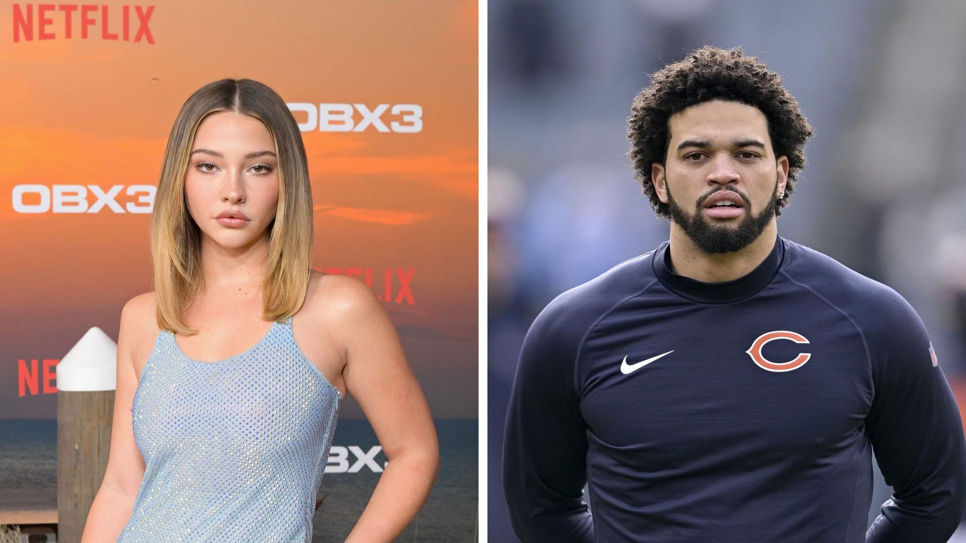 Was läuft da bei Madelyn Cline und NFL-Star Caleb Williams?