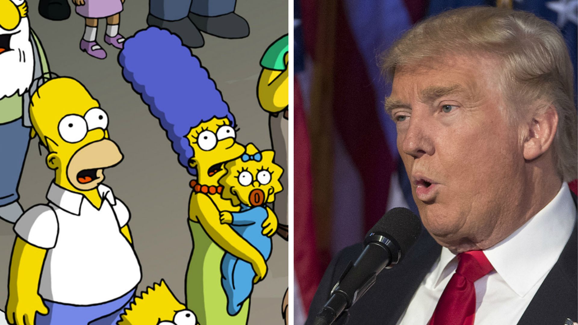 Schon vor 16 Jahren: Simpsons sagen Trump-Sieg voraus! | Promiflash.de