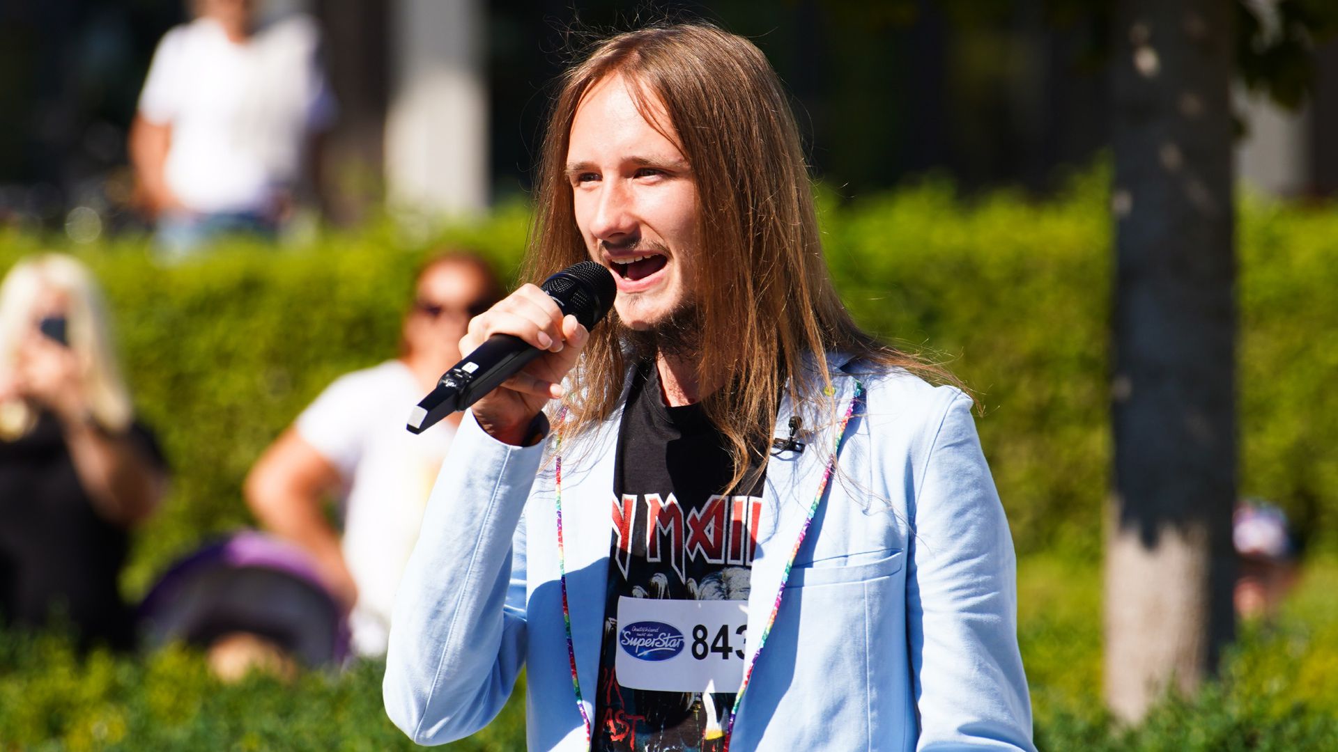 DSDS-Kandidat David pumpte in der Schule Schweinelunge auf!