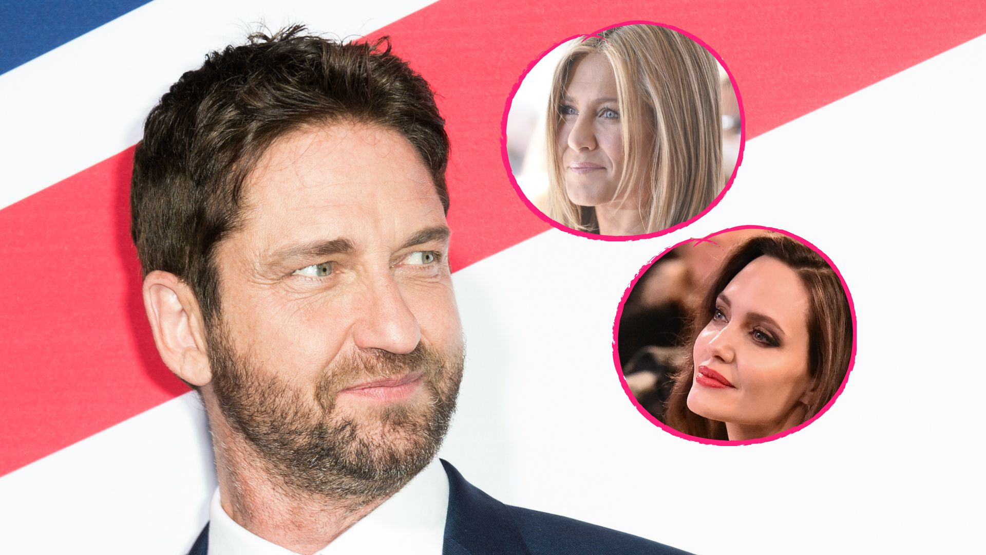 Gerard Butler über Jen & Angelina: Sie ist bessere Küsserin ...