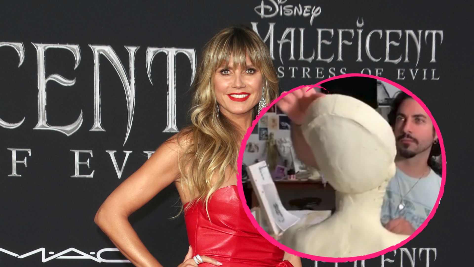 Alien oder Nofretete? Heidi Klum zeigt ihre Halloween-Maske