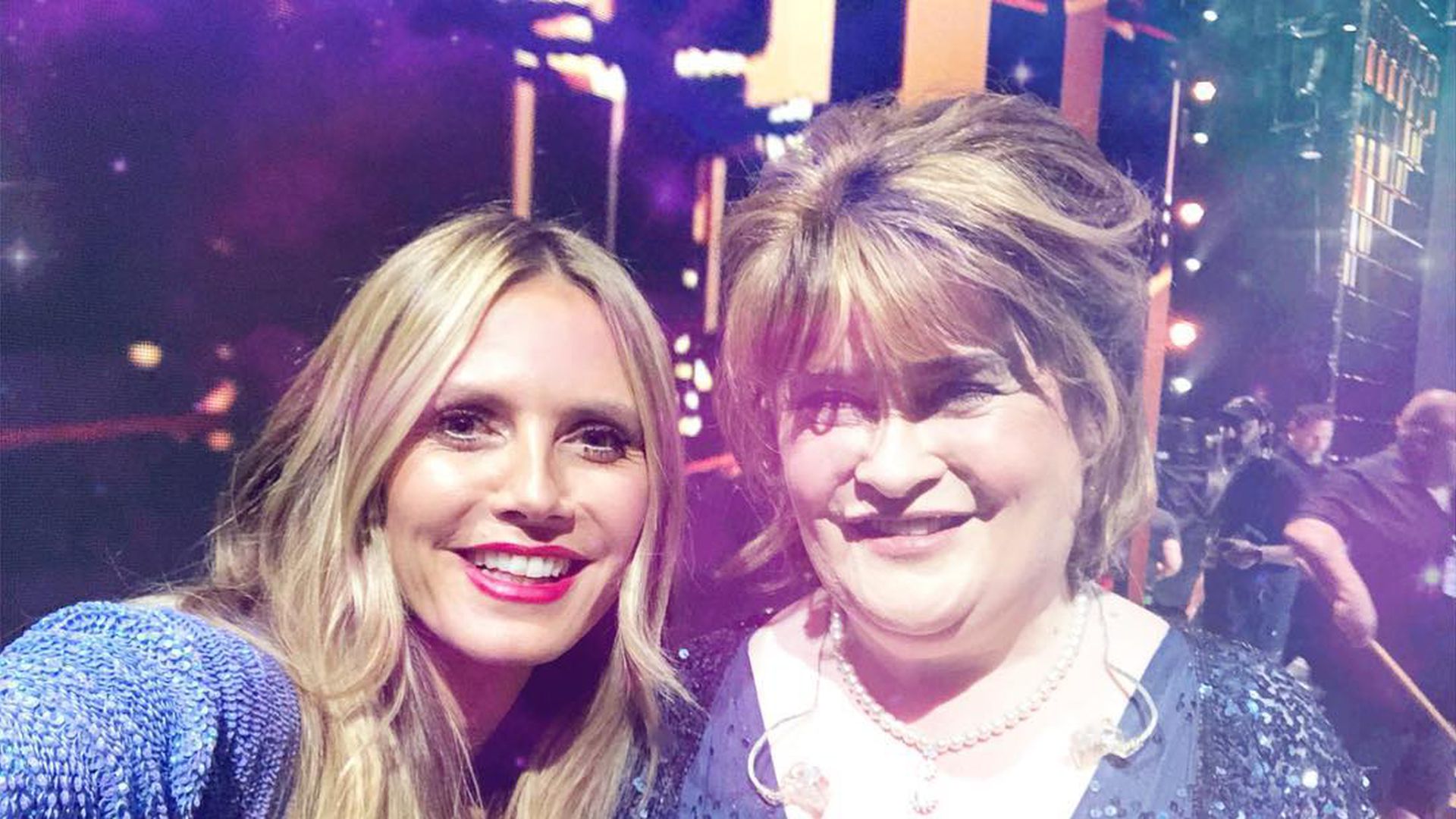 Heidi entzückt: Casting-Legende Susan Boyle in ihrer Show! | Promiflash.de