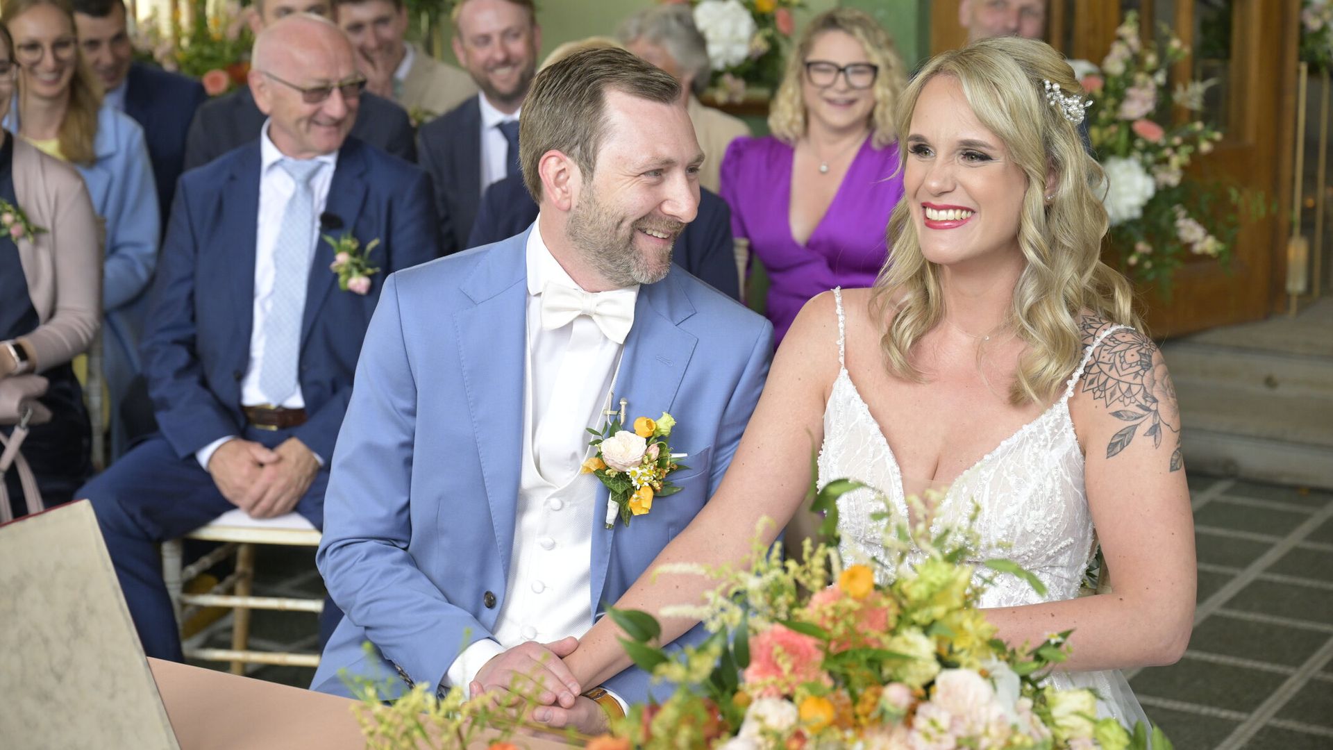 Ist "Hochzeit auf den ersten Blick"-Paar bald im Reality-TV?