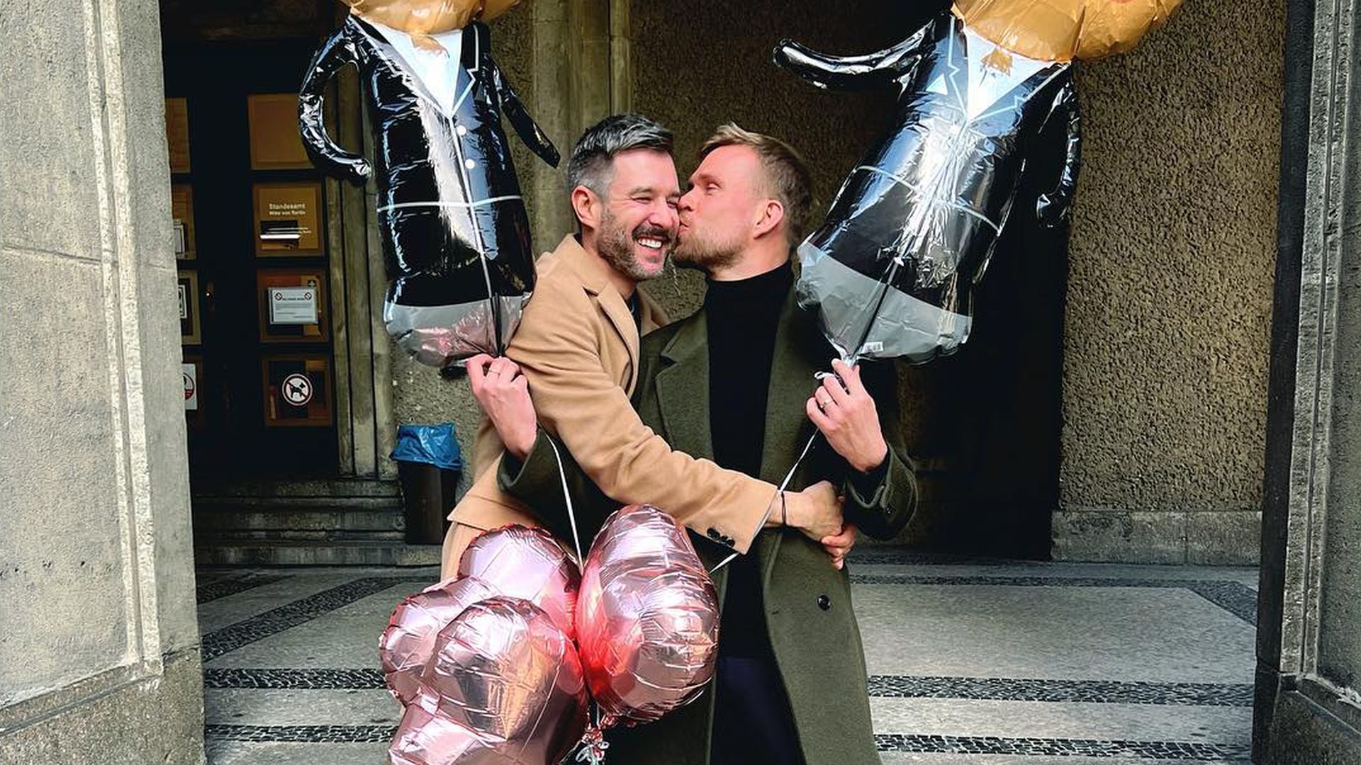 Jochen Schropp und sein Norman feiern zweiten Hochzeitstag