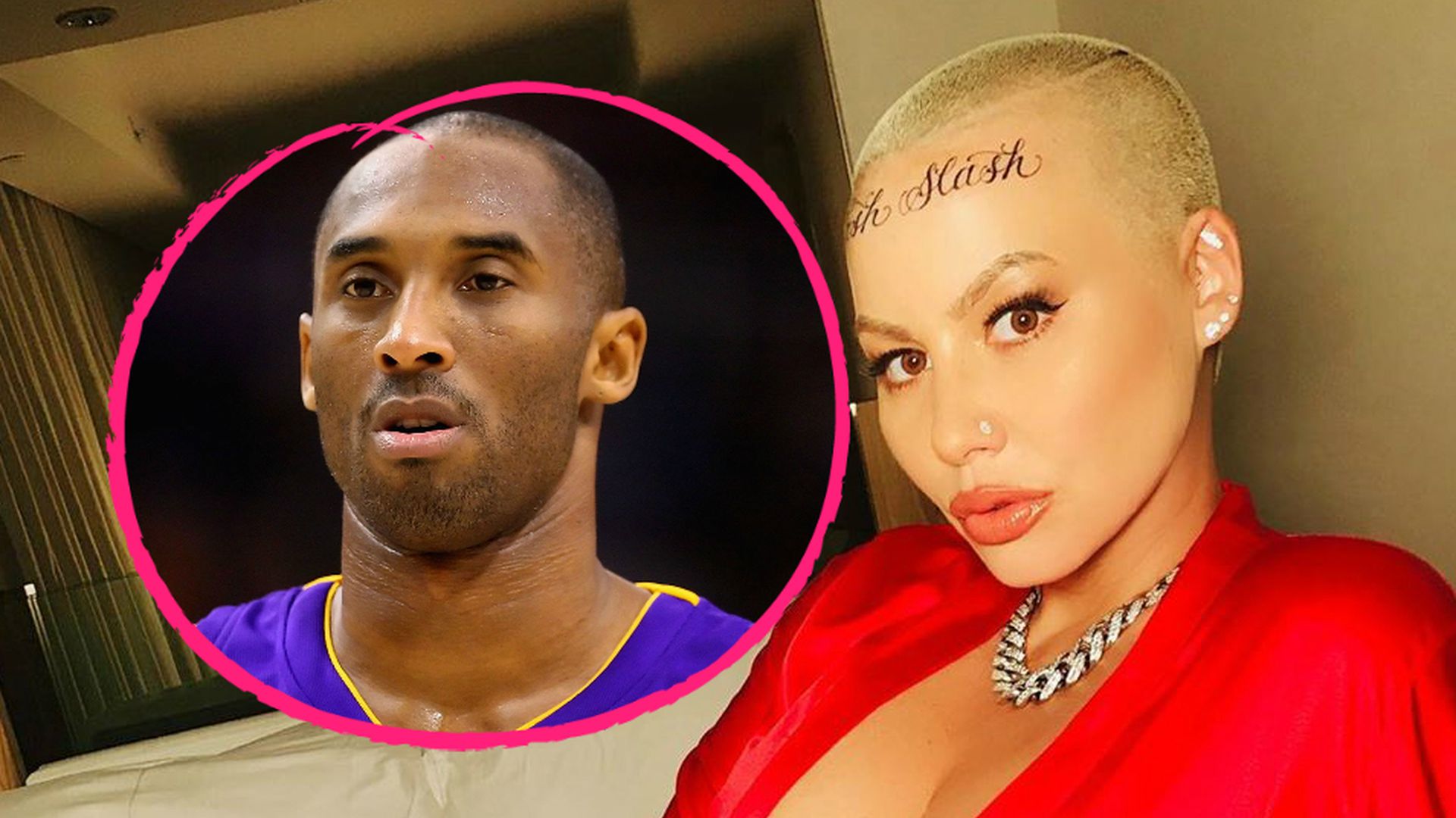 Das hat Amber Rose' Gesichtstattoo mit Kobe Bryant zu tun