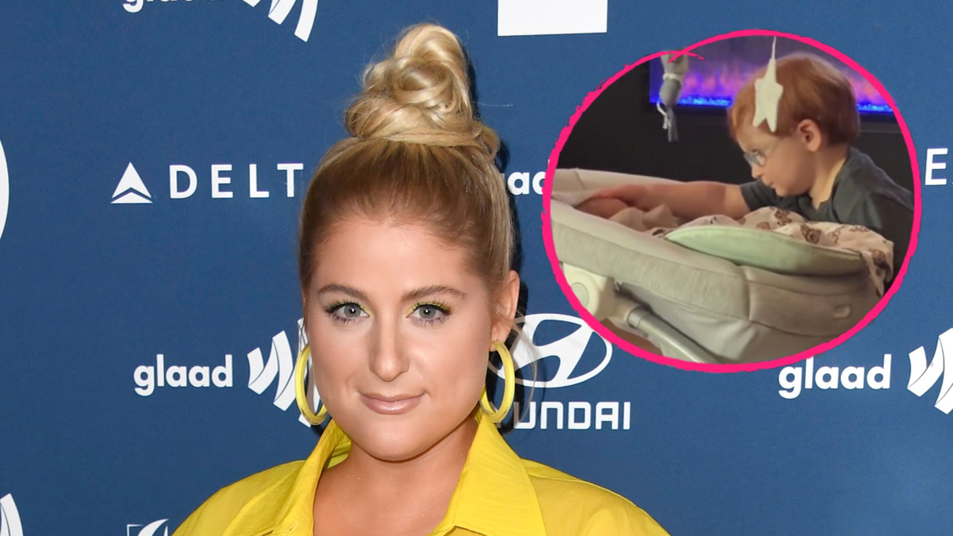 Süß: Meghan Trainors Sohn Riley lernt kleinen Bruder kennen!