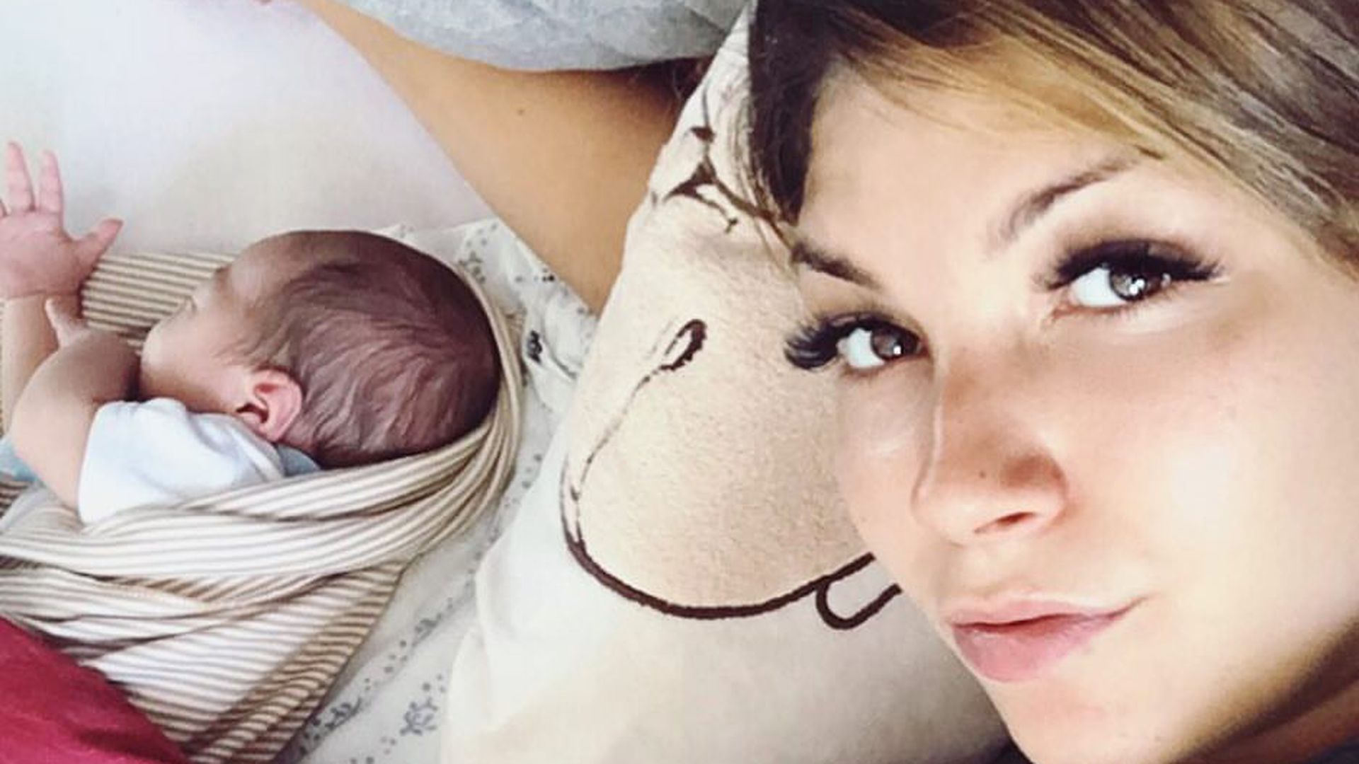 Kurz nach der Geburt: So goldig ist DSDS-Monique Simons Sohn ...