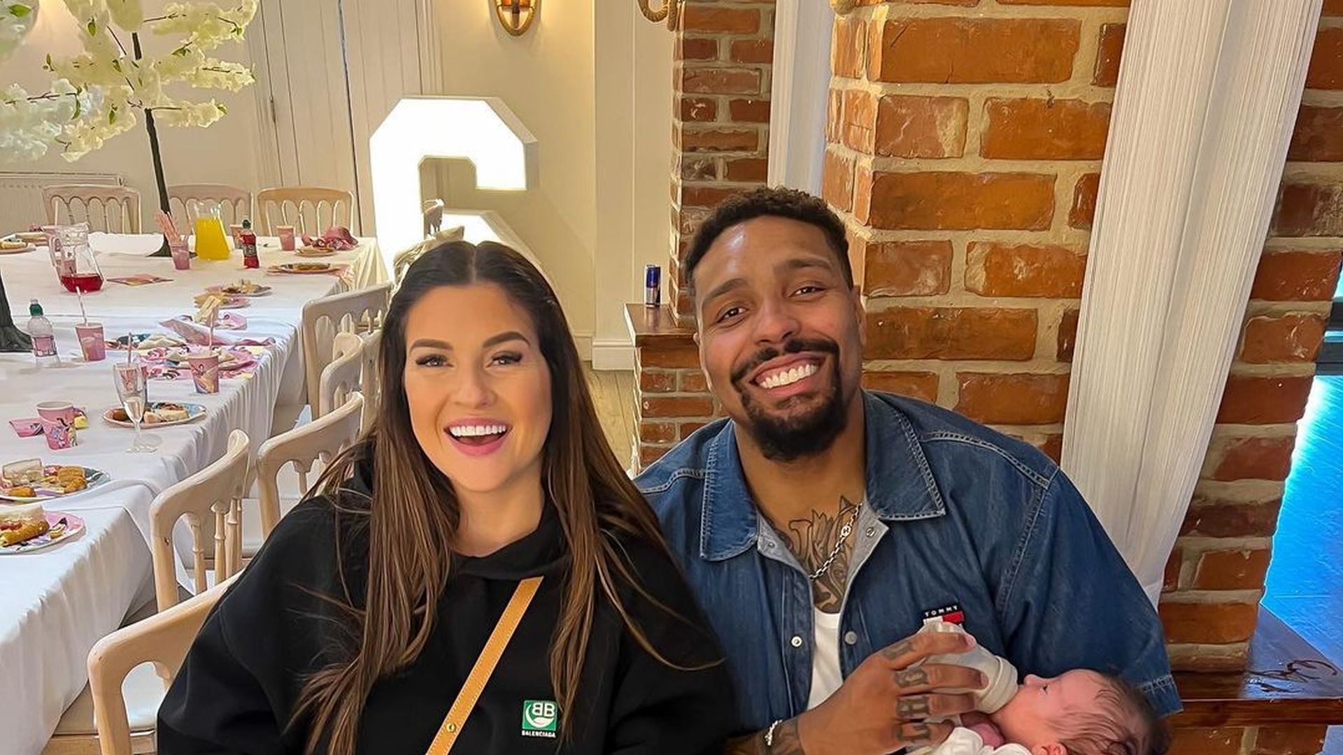 Monat nach Geburt: Jordan Banjos Baby hatte eine Sepsis