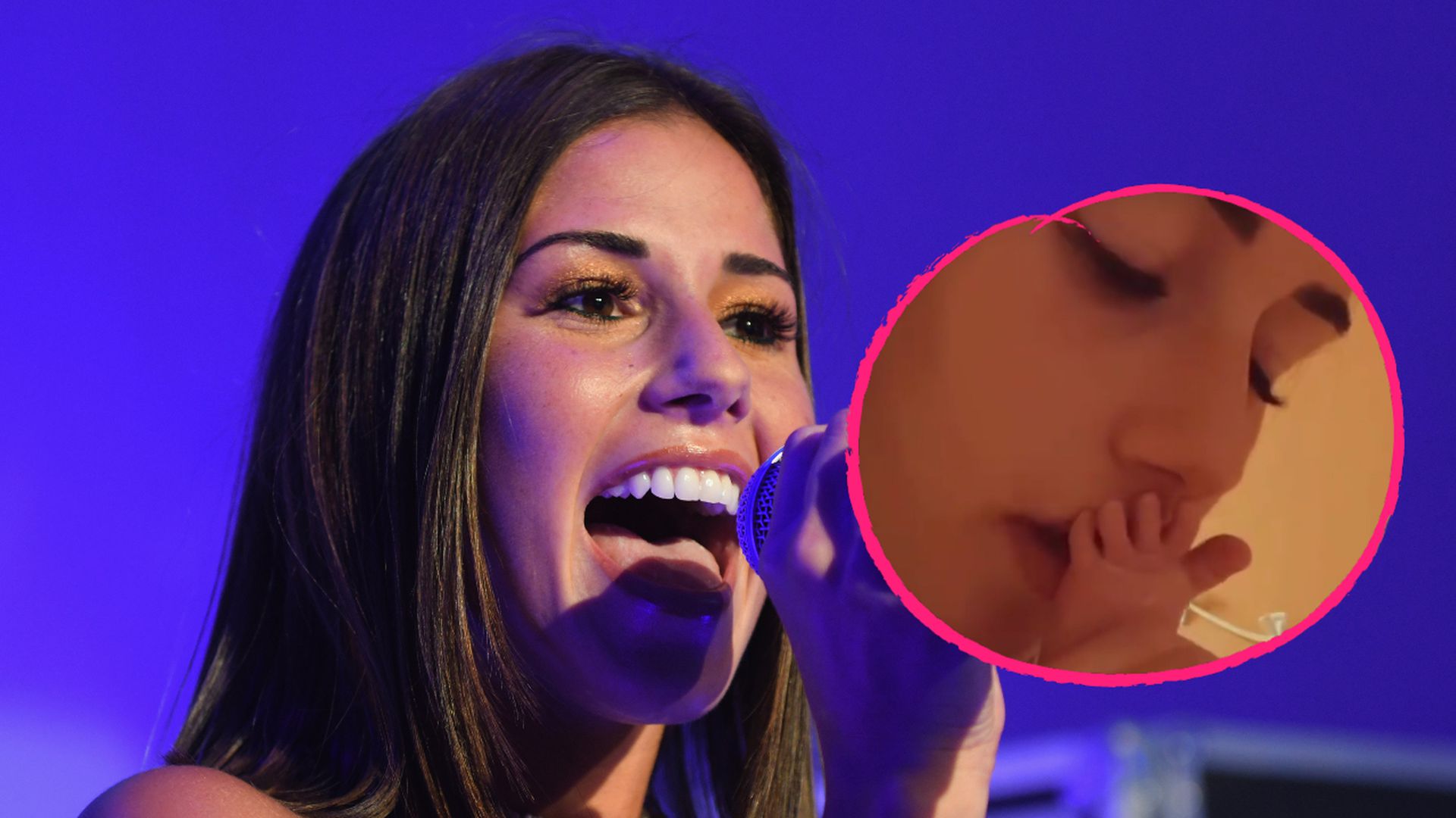 Wie niedlich: Sarah Engels singt ihrem Baby Solea was vor