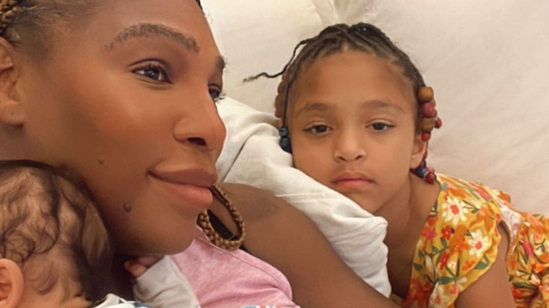 Große Schwester: Das hält Serena Williams' Tochter vom Baby!