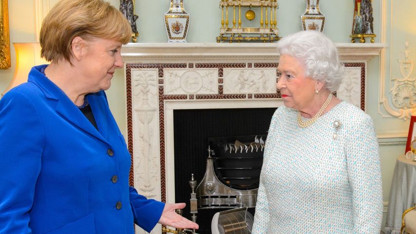 Zwei Starke Frauen: Angela Merkel trifft die Queen | Promiflash.de