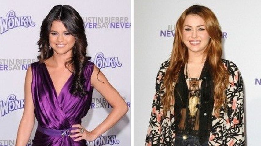 Selena Gomez vs. Miley Cyrus: Wer beweist Style? | Promiflash.de