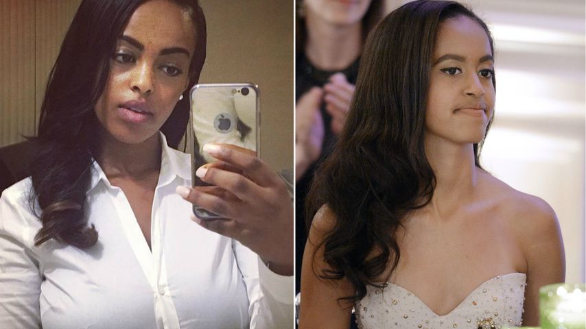 Krasser Zwillingsalarm! Malia Obama hat ein kurviges Double | Promiflash.de