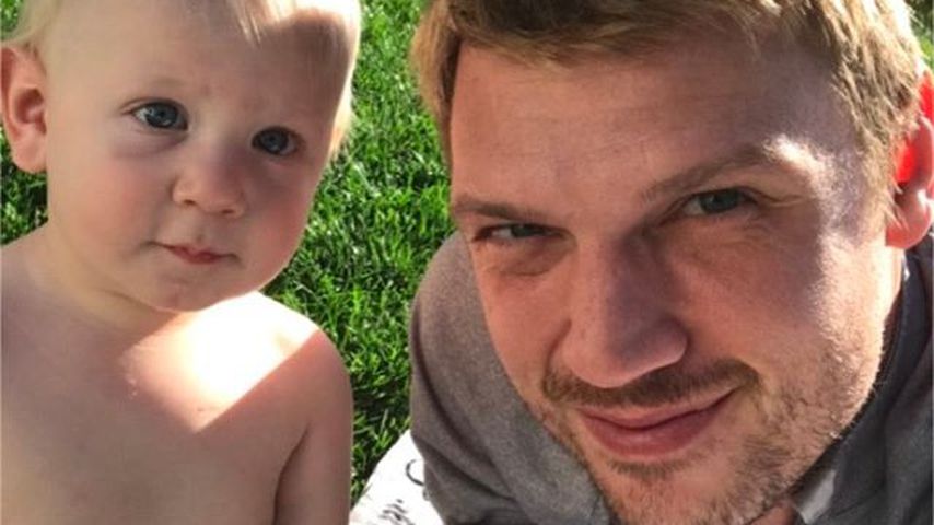 Süße Knuddelbacke: Welchem Boyband-Star gehört dieser Fratz ...