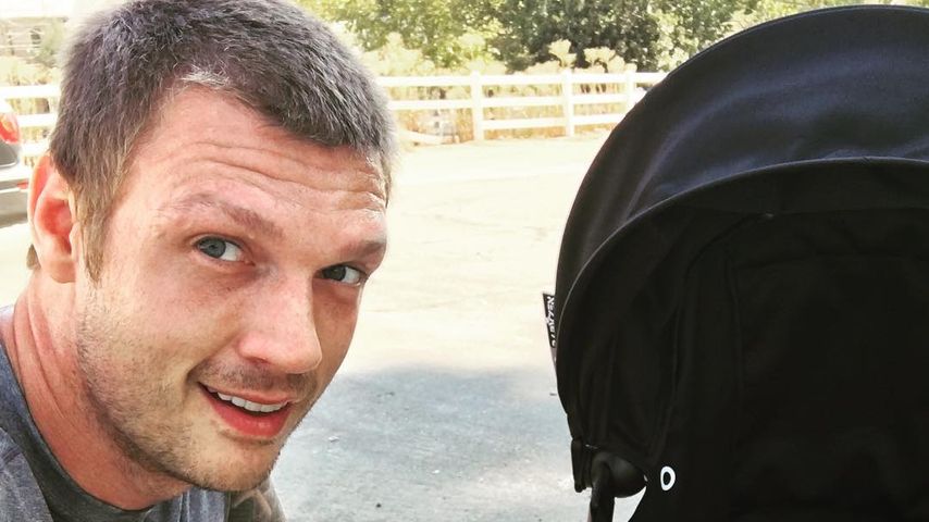 Süß! Nick Carter bringt sich mit Sohn Odin in "Boyband-Form ...