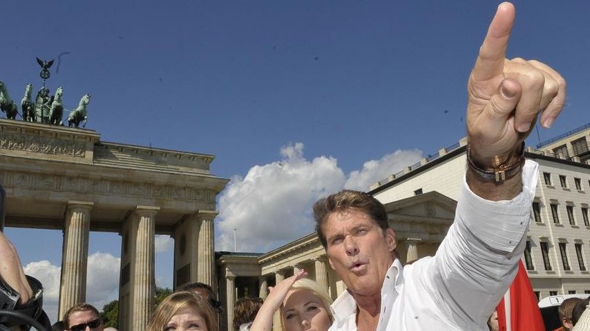 David Hasselhoff beehrt Berlin! | Promiflash.de